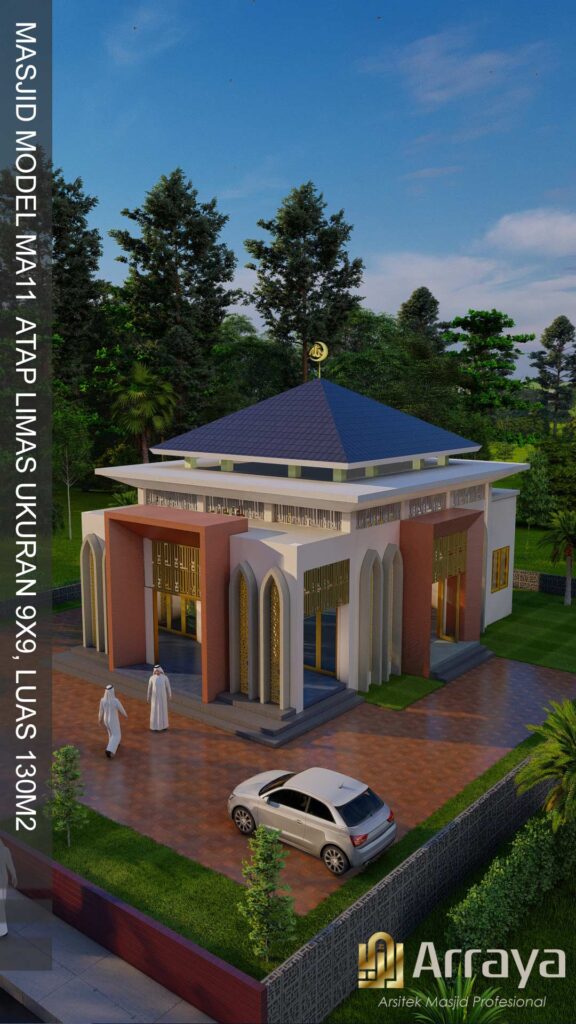 Desain Masjid Model MA11: Bagaimana Desain Masjid Arraya Bisa Mengubah ...