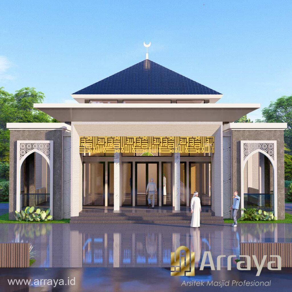 Desain Masjid Impian Ummat : Masjid Model MA19 Desain Modern Elegan ...